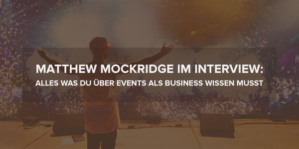 Matthew Mockridge im Interview - Chimpify