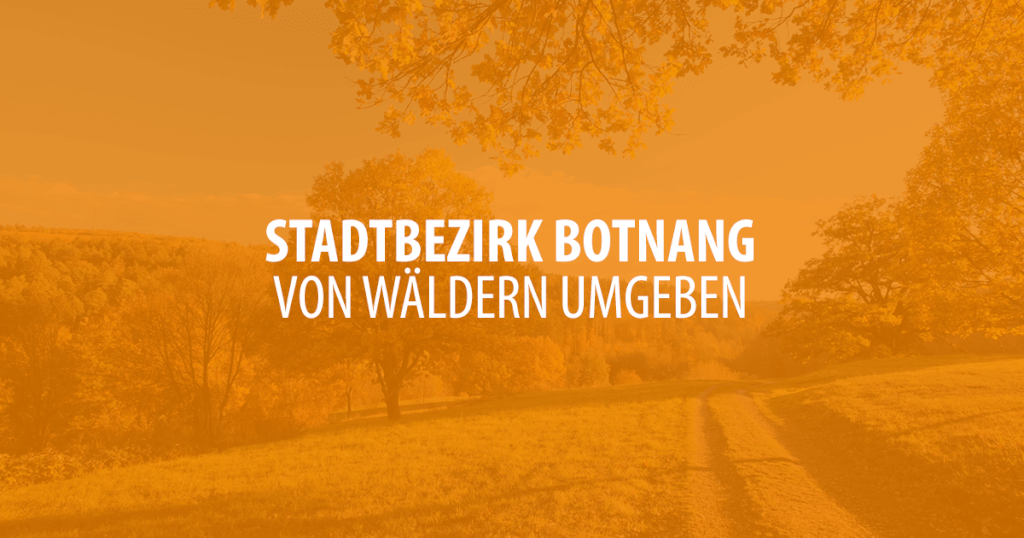 Stadtbezirk Botnang - von Wäldern umgeben