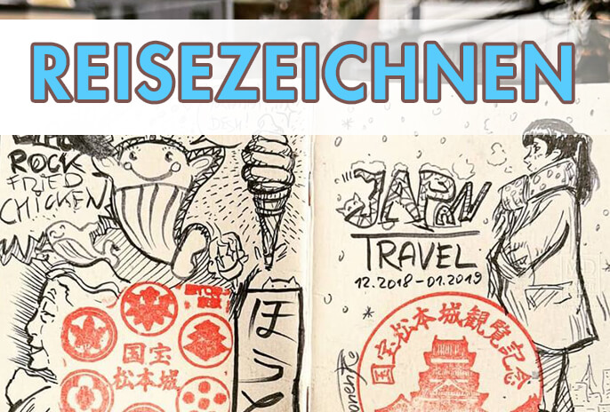 Malreise in Japan 2026 – Zeichenreise mit Maxim Simonenko