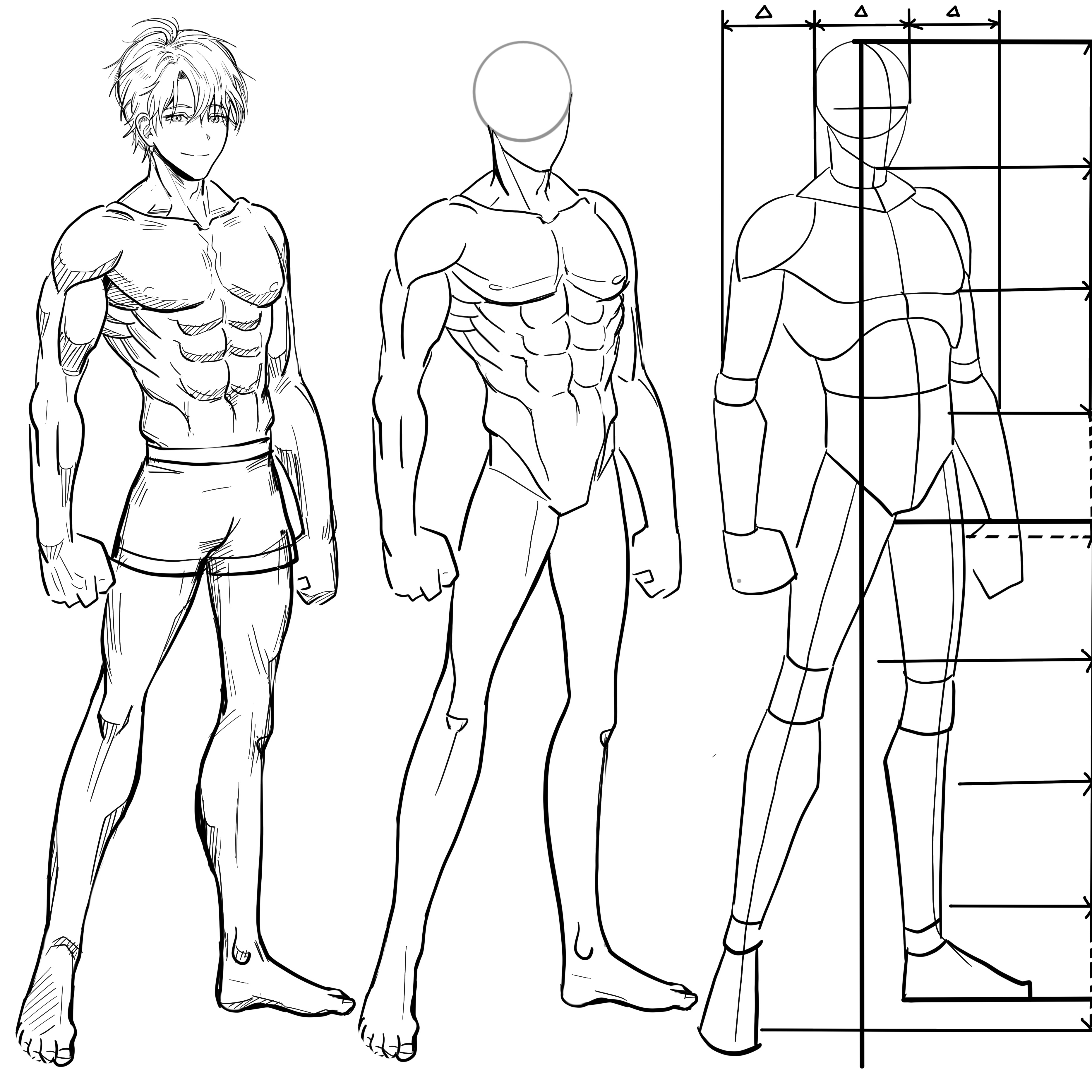 Manga Zeichenbuch – Gesichter & Körper zeichnen lernen