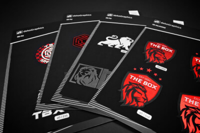 THE BOX - FREE SAMPLES HEAT TRANSFER LOGOS