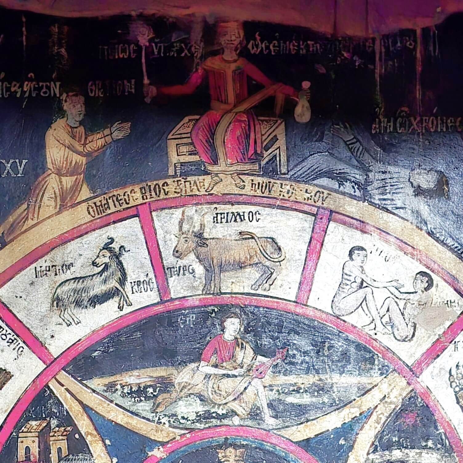 The Wheel of Life: A Timeless Lesson from Milies' Byzantine Fresco