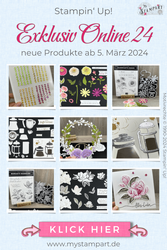 Stampin‘ Up! Exklusiv Online 2024