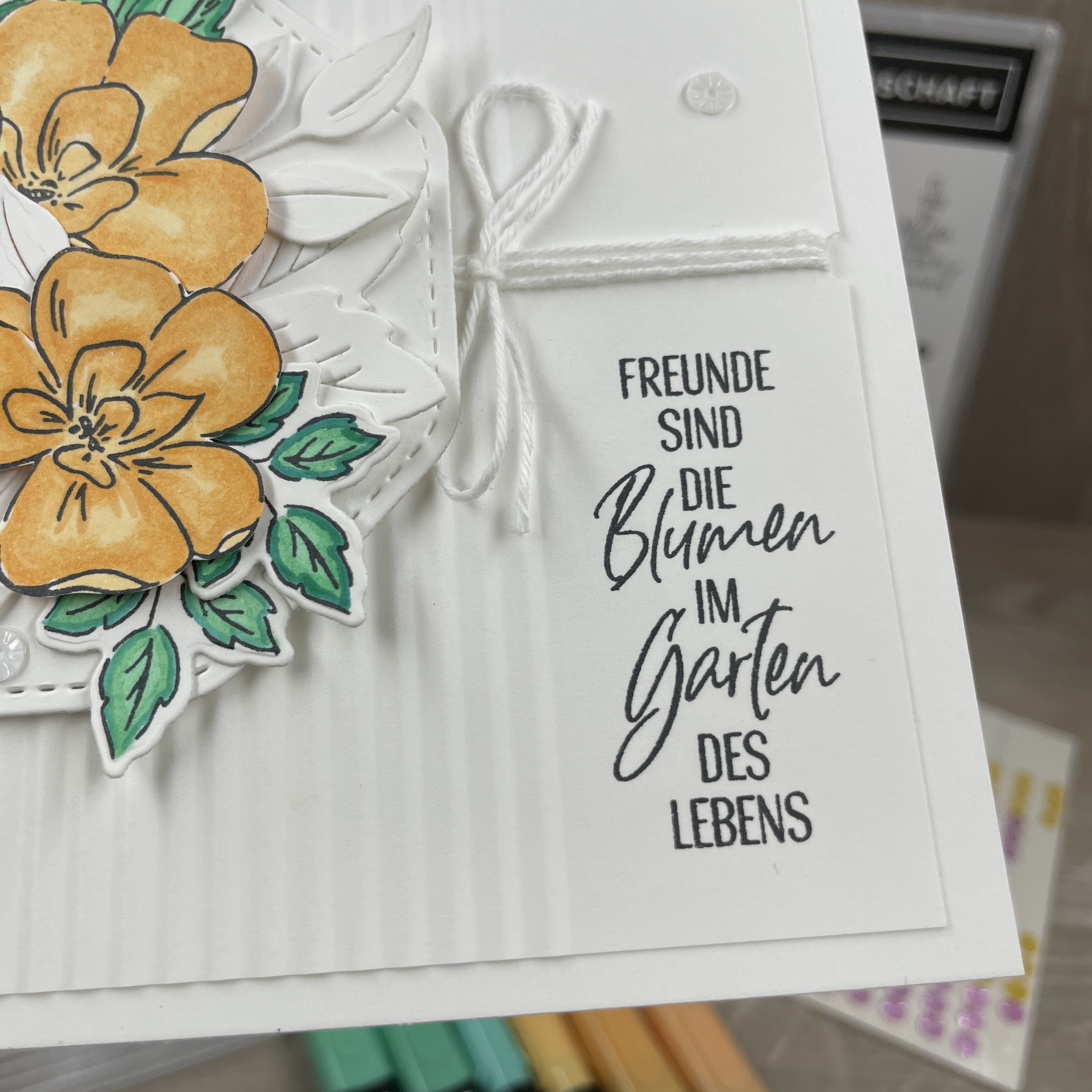 Blumiges Dankeschön - gratis Anleitungen für dich