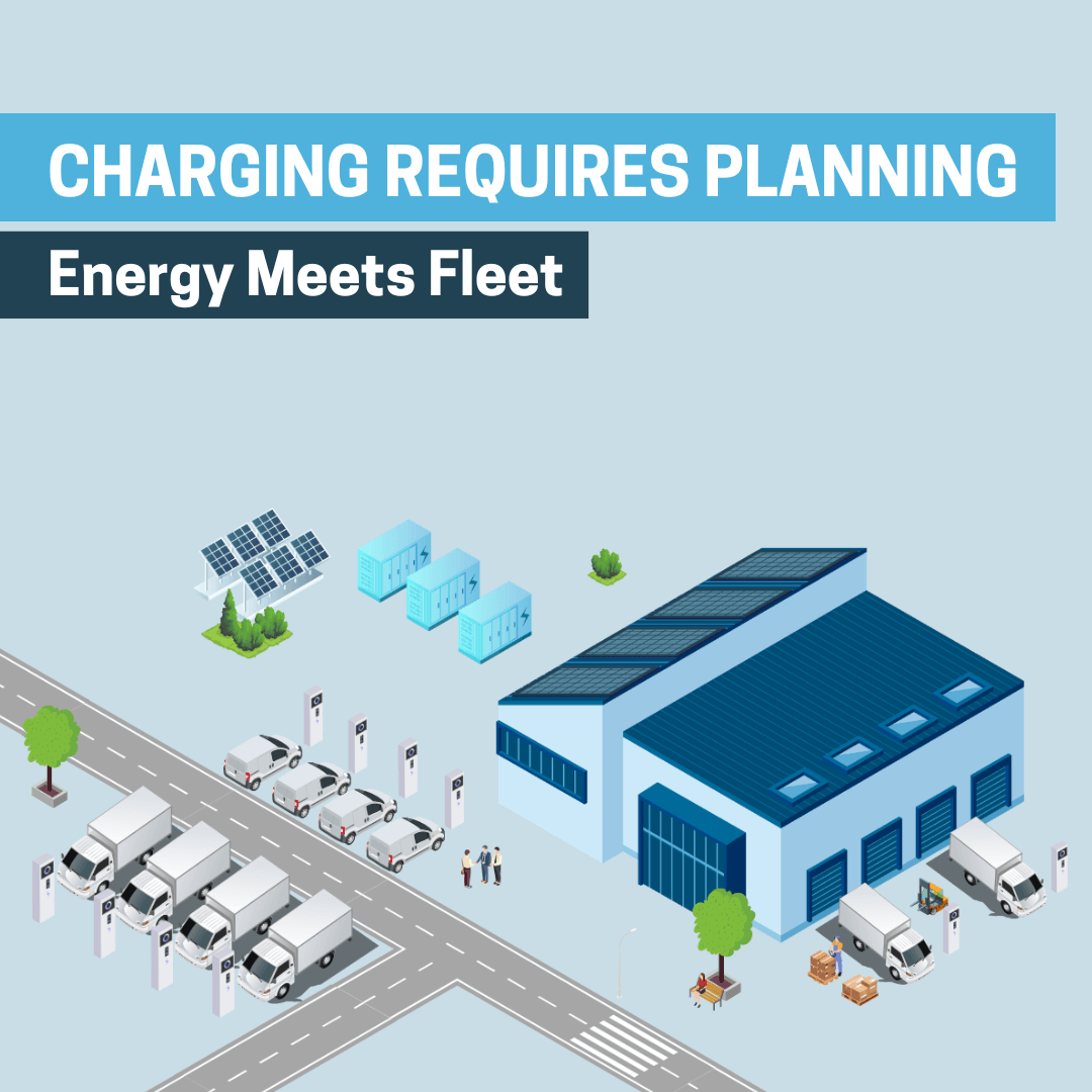 Charging Requires Planning: Energy Meets Fleet