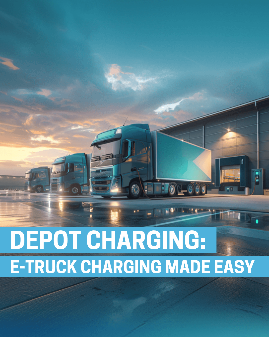 Depot Charging: Smart Charging Management for E-Trucks