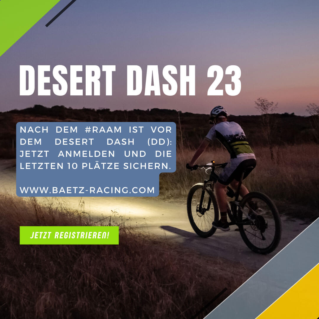 Desert Dash 2023: Jetzt anmelden! – BAETZ Racing